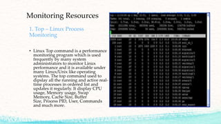 Managing the system and network connection Linux | PPTX