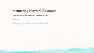 Managing the system and network connection Linux | PPTX | Operating Systems | Computer Software ...