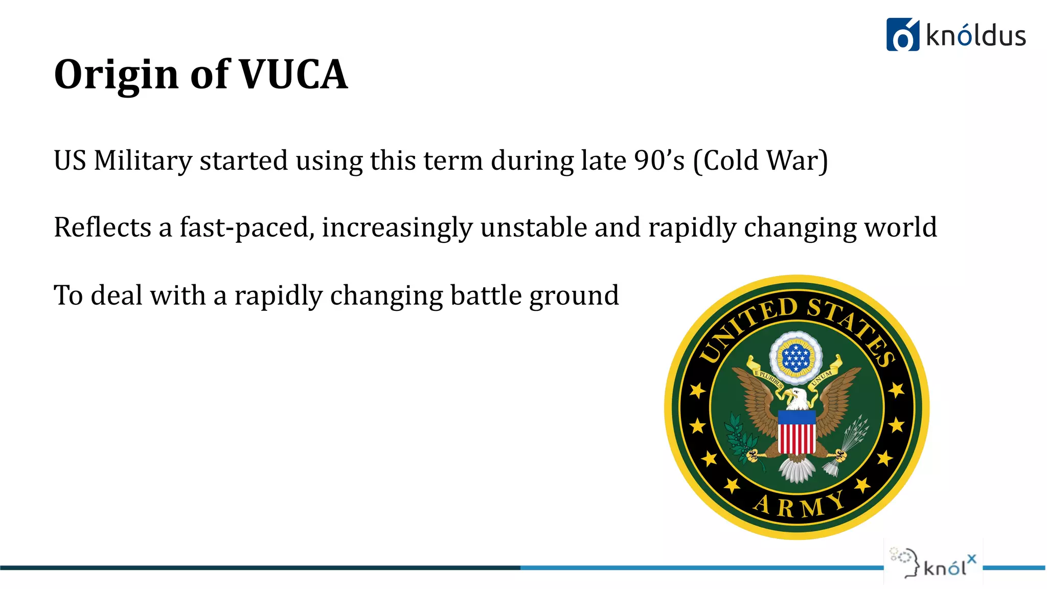 Managing the VUCA World | PDF