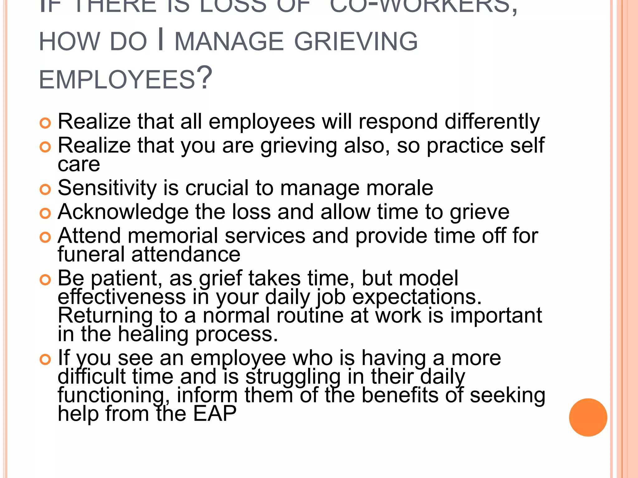 Managing thru grief and trauma | PPTX