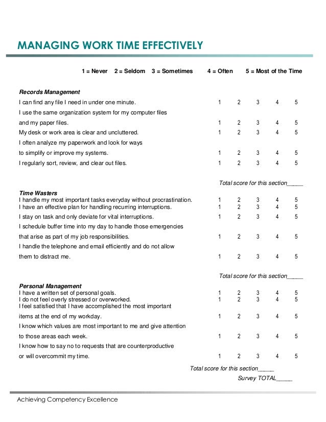 Managing Time Effectively.pdf | Resume Writing and Advice | Job Search