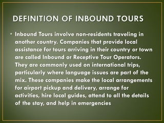 Managing Tours | PDF