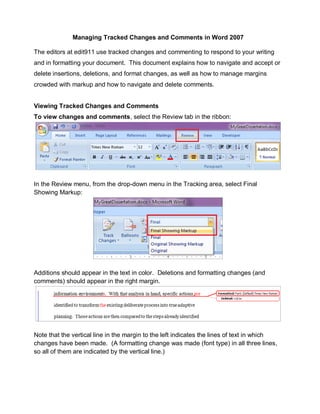 Managing Tracking Edit911 | PDF