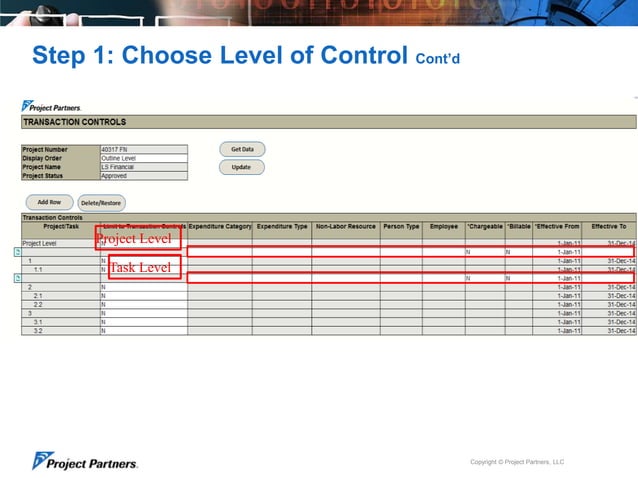 Maintain Transaction Controls for Oracle EBS Projects using a single MS-Excel Worksheet with ...