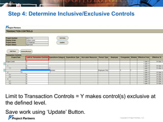 Maintain Transaction Controls for Oracle EBS Projects using a single MS ...