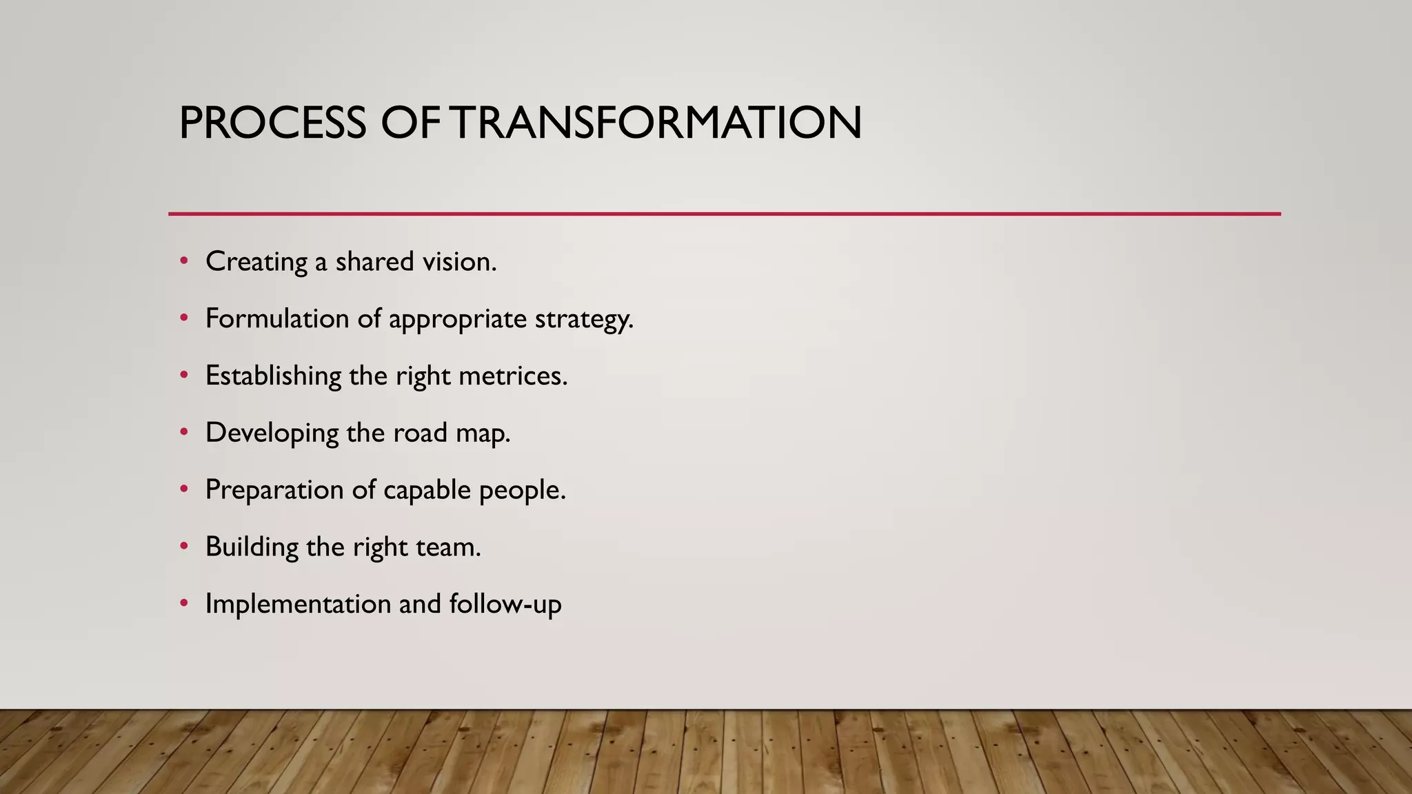 Managing transformation and progress by Rohit Kaushik | PDF