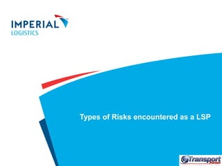 Managing transport risk and complexity | PDF