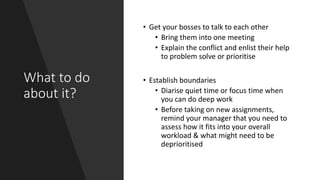 Managing up - Managing Difficult Bosses | PPT