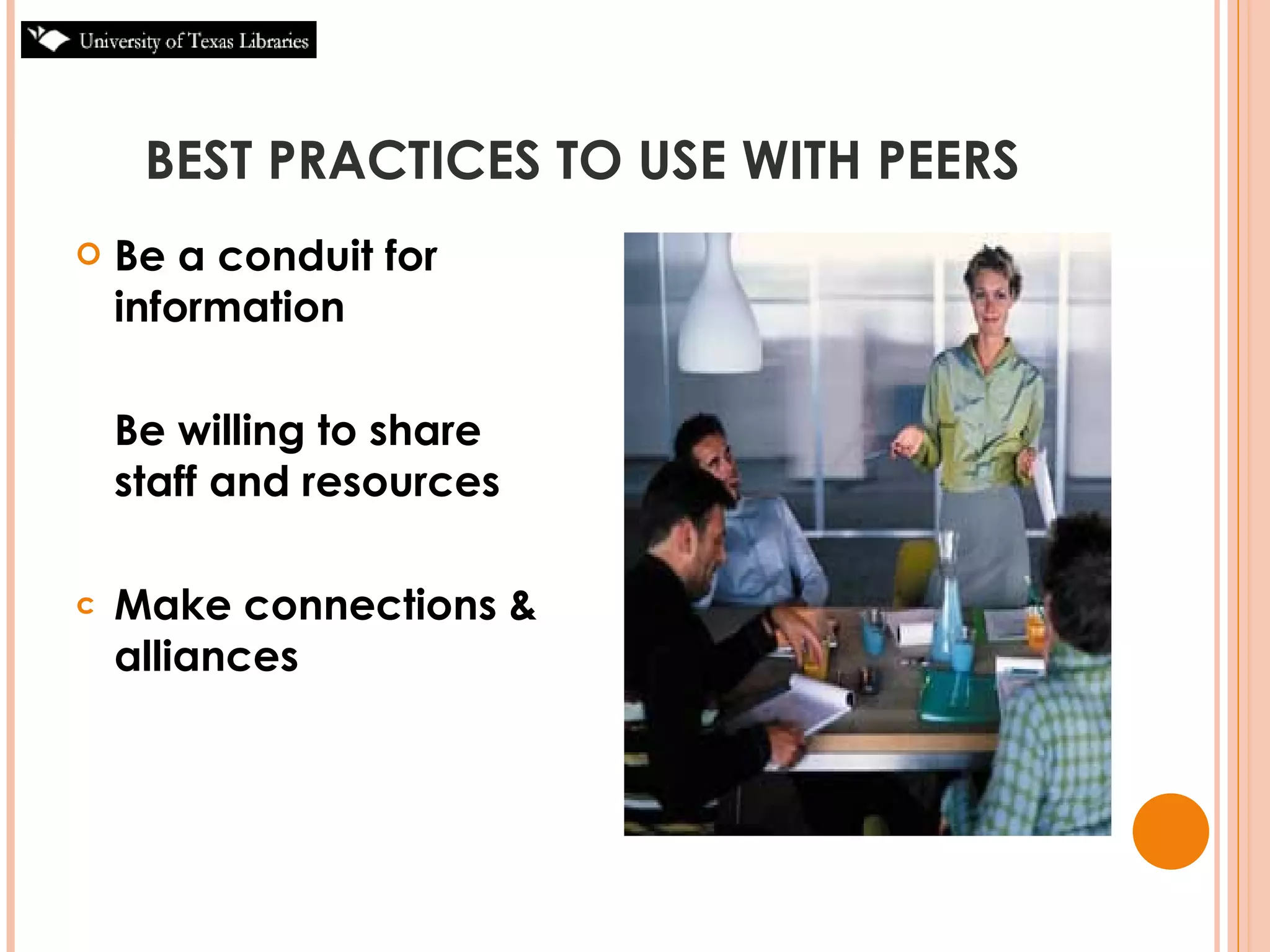 Managing up, down & sideways | PPT