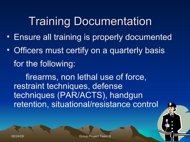 Managing Use Of Force 2 | PPT