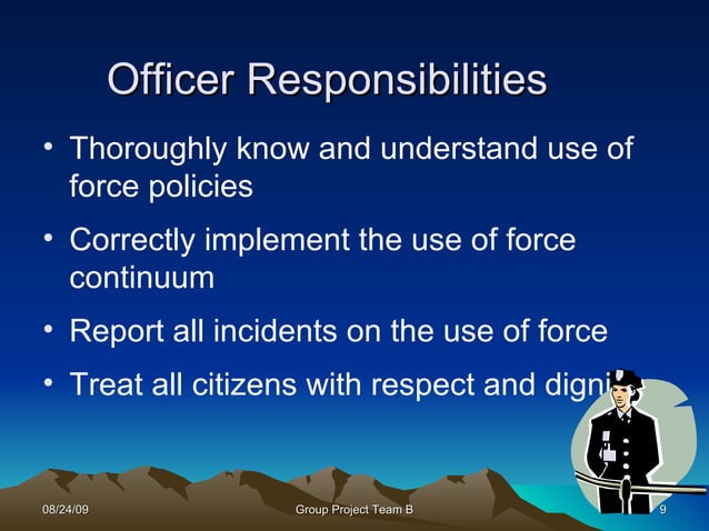 Managing Use Of Force 2 | PPT