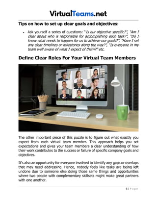 Managing Virtual Teams [The Ultimate Guide] | PDF | Resume Writing and Advice | Job Search