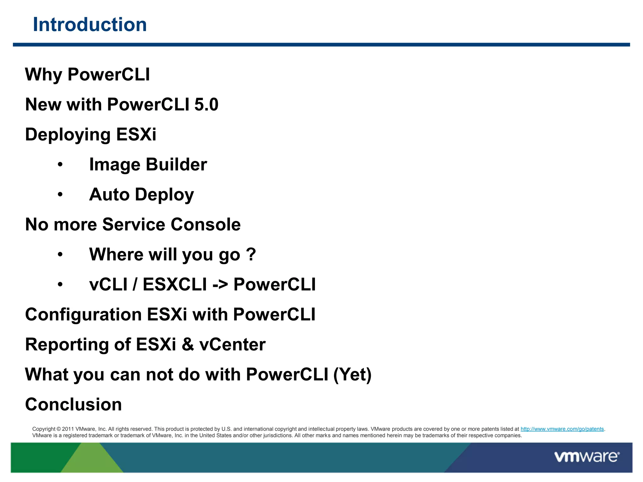 Managing vmware with power cli | PDF