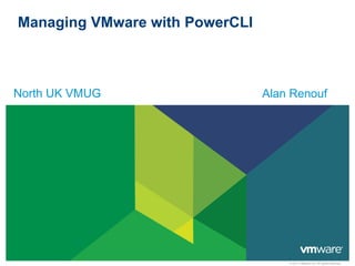 Managing vmware with power cli | PPT