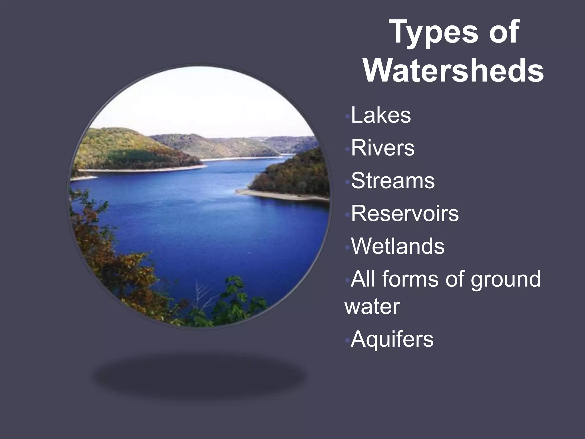 Managing Water & Watersheds | PPTX | Environment | Science