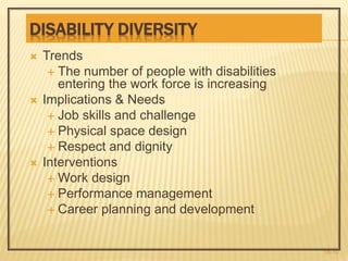 Managing workforce diversity and wellness | PPTX
