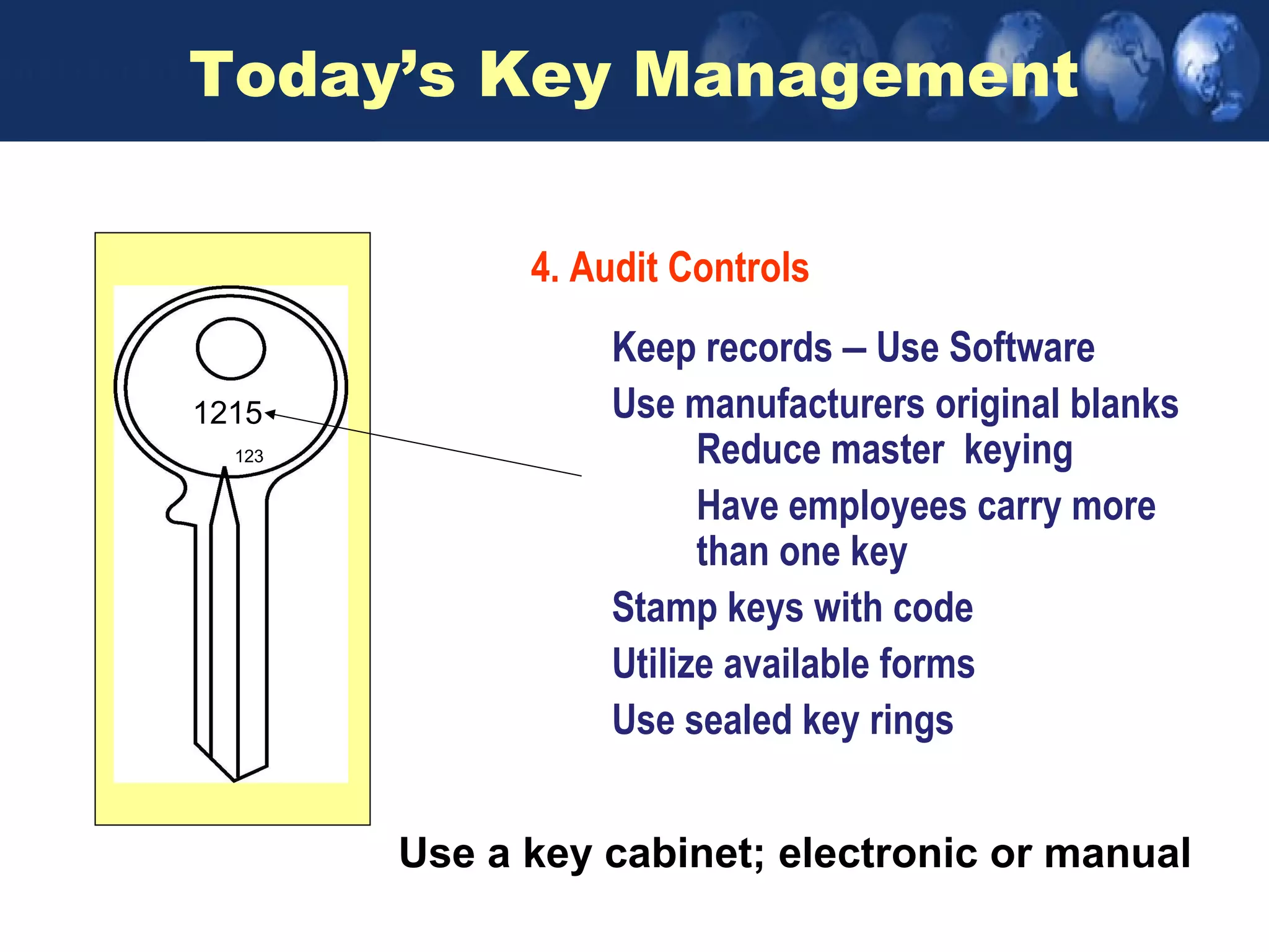 Managing your access control systems | PPT