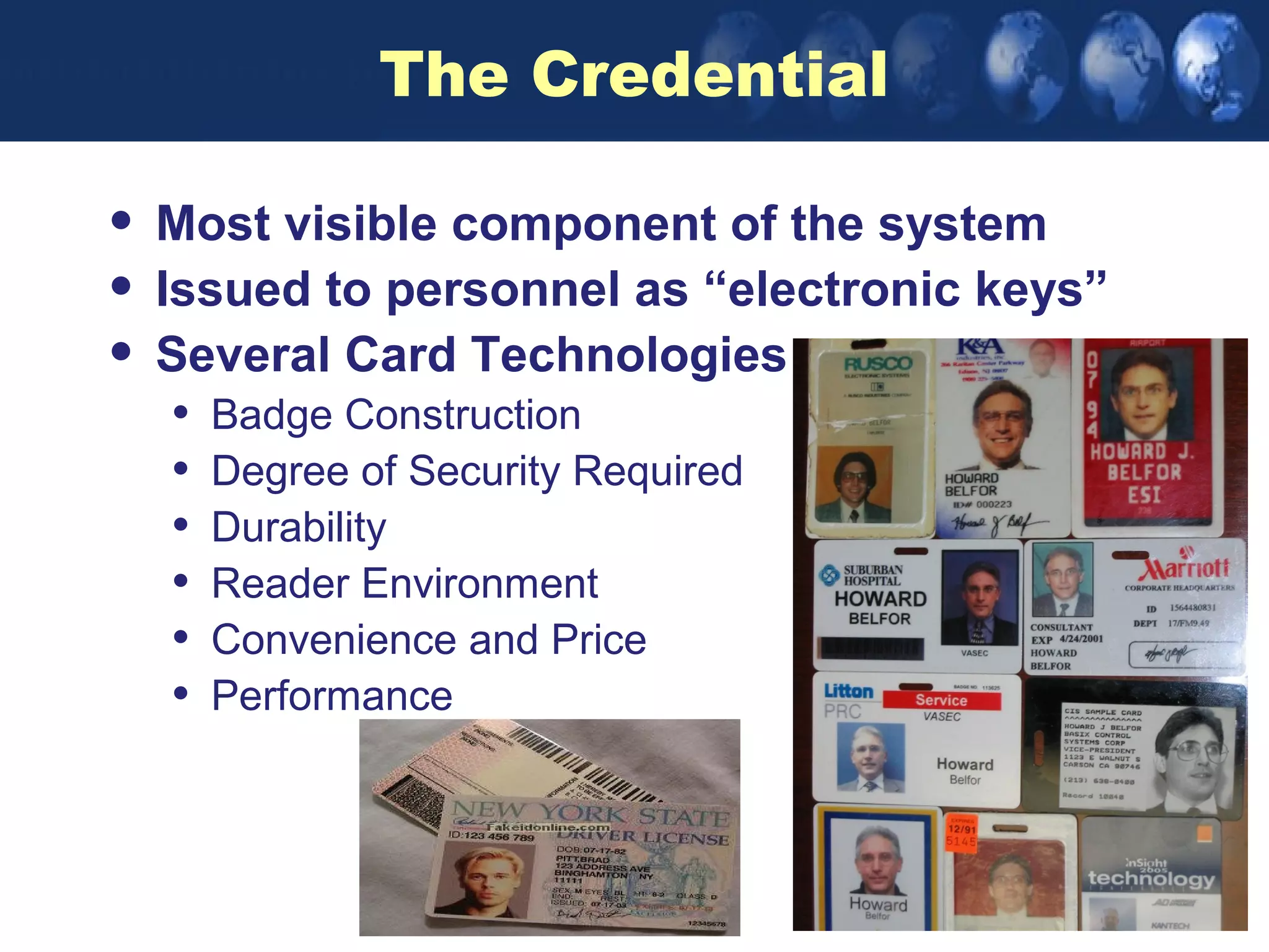 Managing your access control systems | PPT