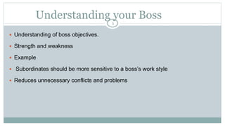 Managing your boss | PPTX