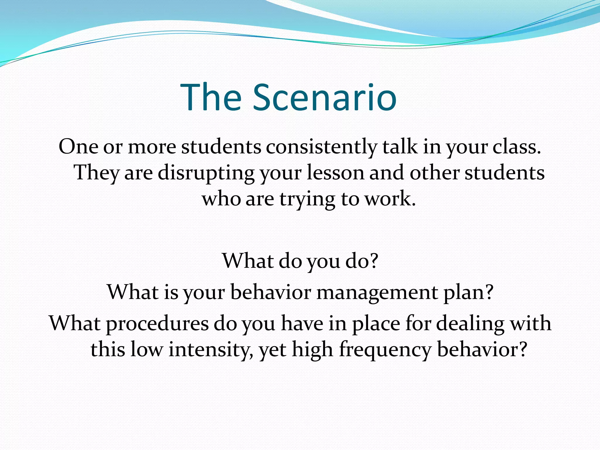 Managing Your Classroom | PPT