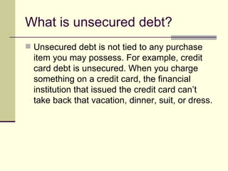 Managing Your Credit | PPT