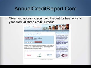 Managing Your Credit | PPTX