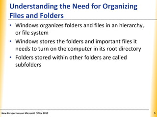 Managing your files | PPT