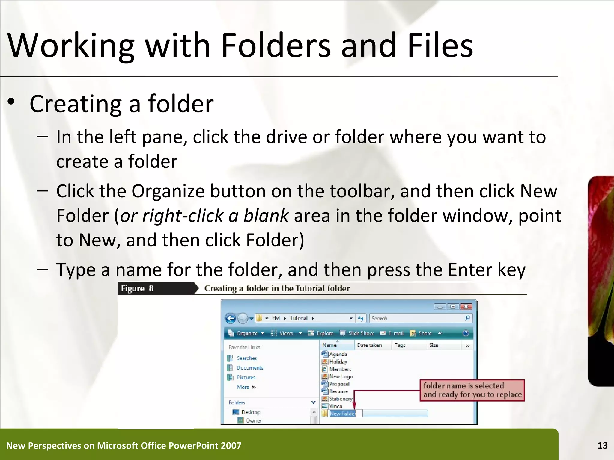 Managing your files | PPT