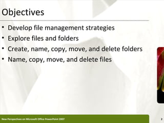 Managing your files | PPT