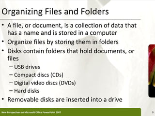Managing your files | PPT