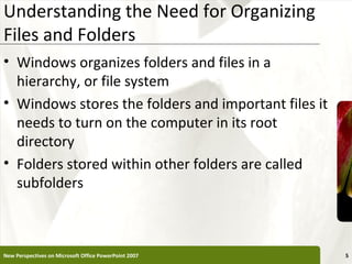Managing your files | PPT