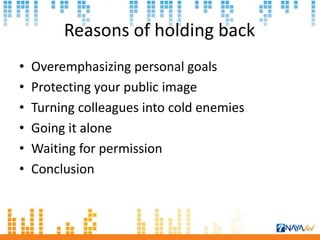 Managing Yourself | PPTX