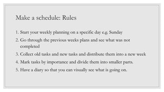 Managing your time | PPT