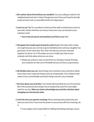 Managing your time to achieve success | PDF