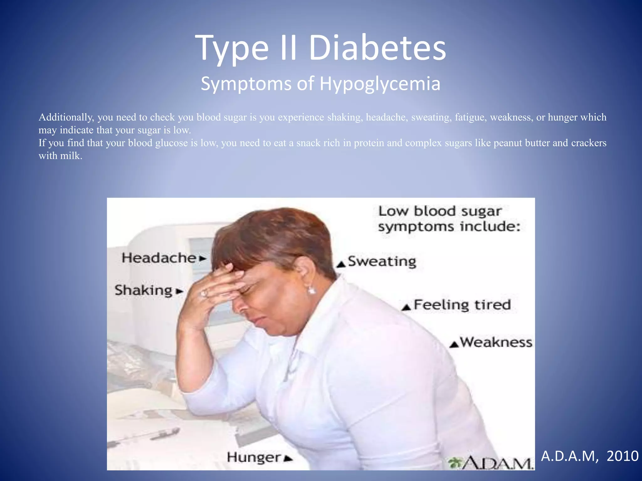 Managing your type ii diabetes: patient education | PPTX
