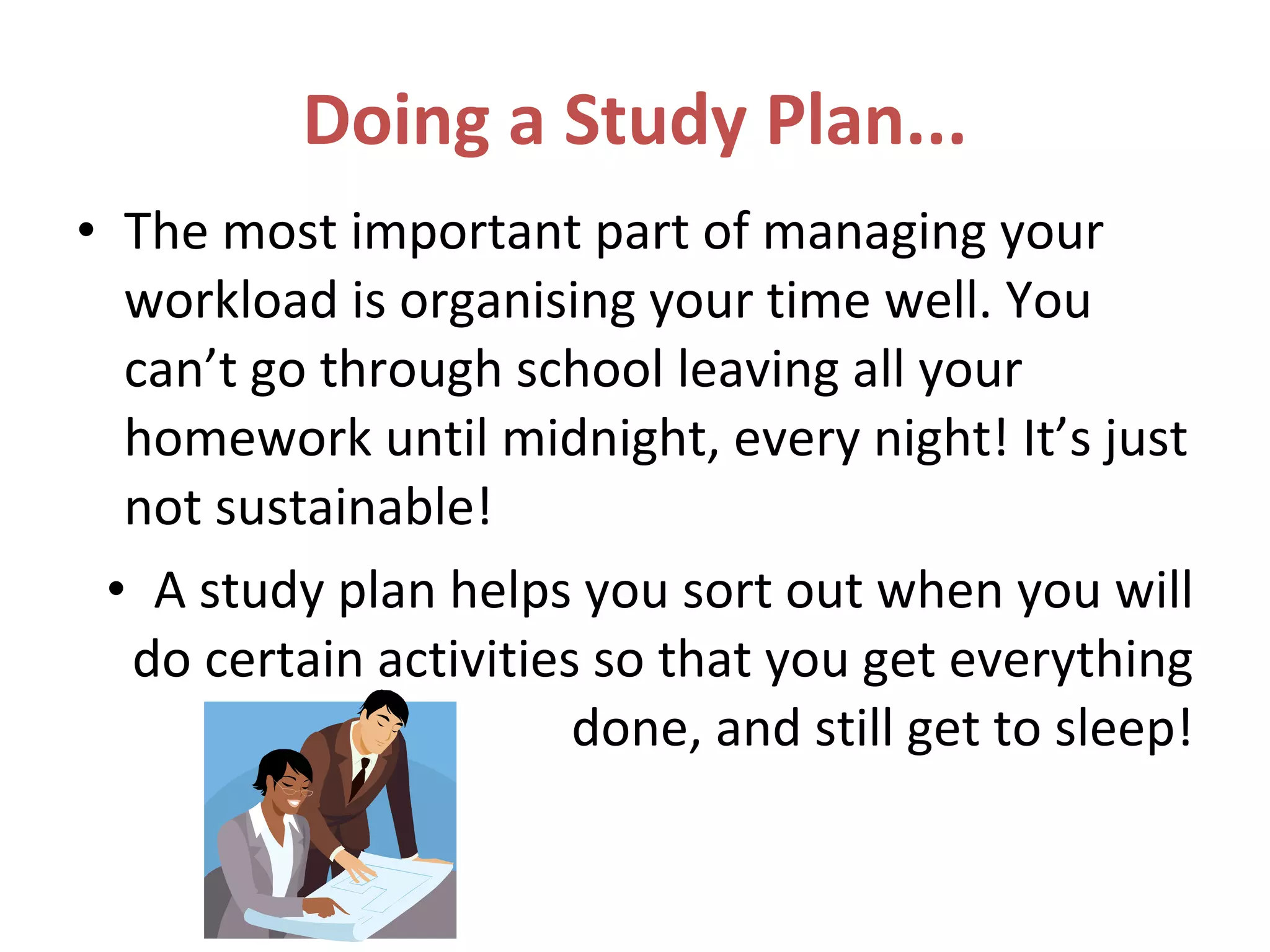 Managing Your Workload | PPT