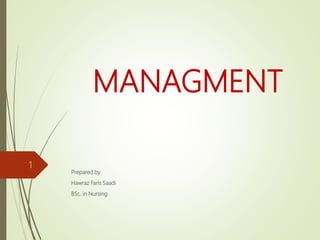 Managment | PPT