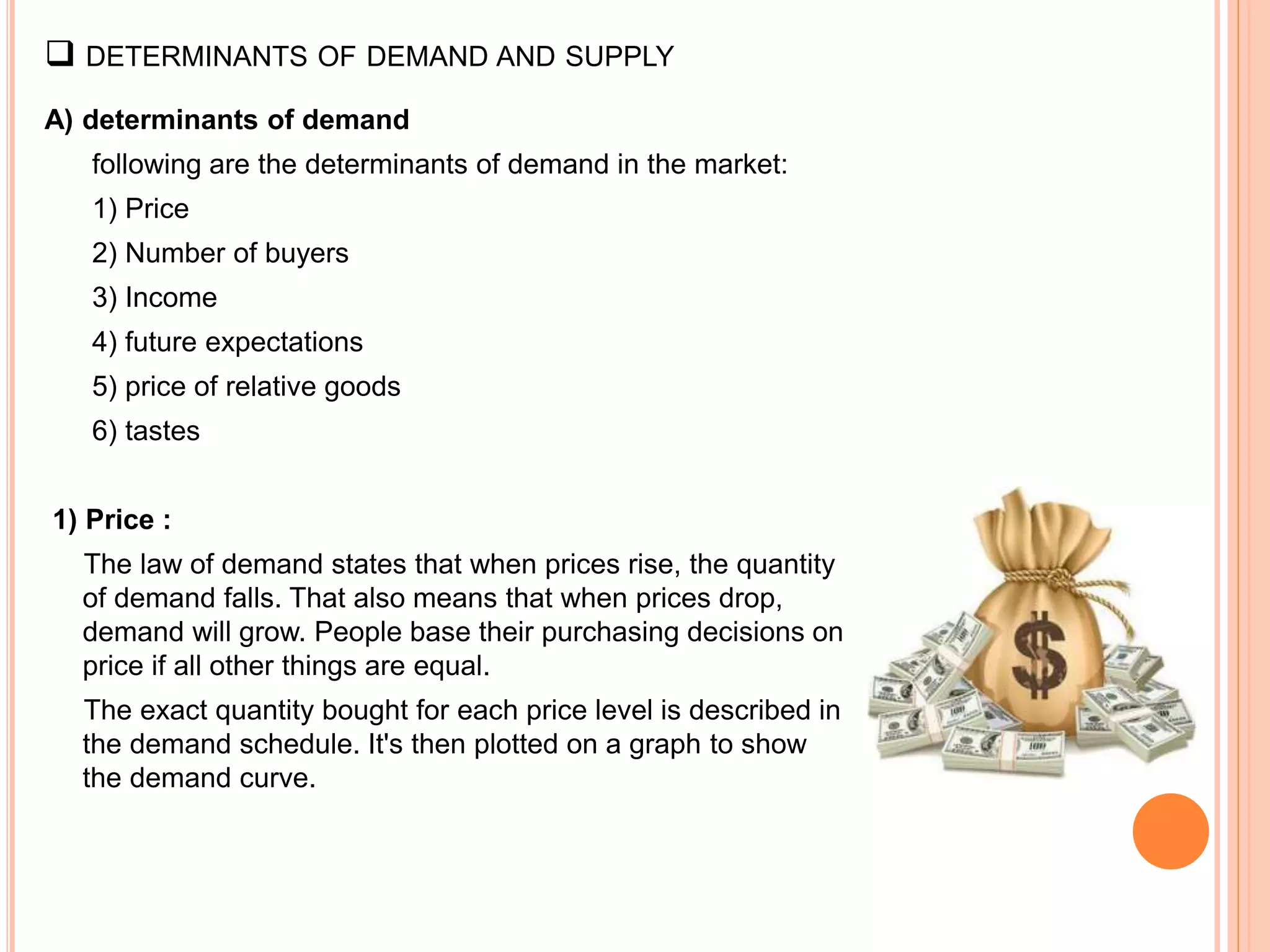 Managment - theory of demand and supply | PPTX