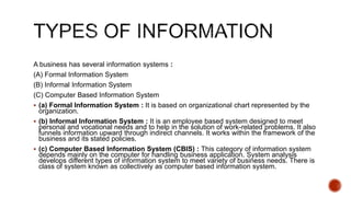 Managment information system | PPTX