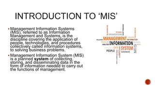 Managment information system | PPTX