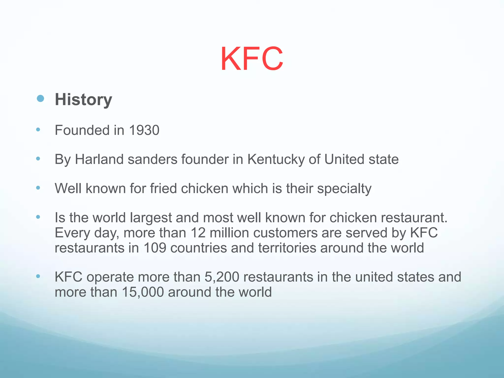 Task and General Environment of KFC in Pakistan | PPTX | Business ...