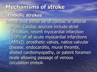 Managment of acute ischemic stroke | PPT