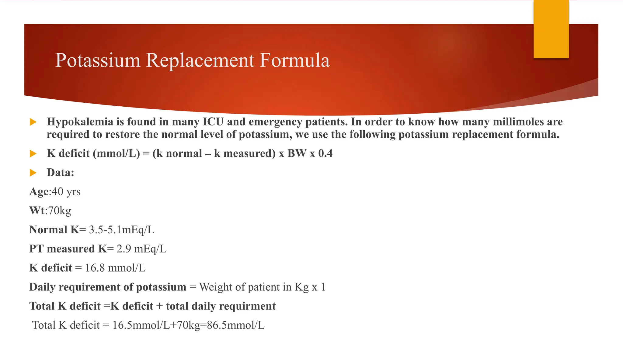 MANAGMENT OF HYPOKALEMIA & HYPERKALEMIA (1).pptx