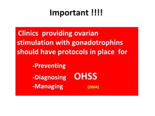 Management of infertility Nice Guidelines 2013 : Dr. Sharda Jain Dr ...