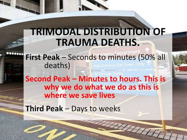 Major Trauma Management and Trauma Team Roles | PPTX | First Aid | Injuries