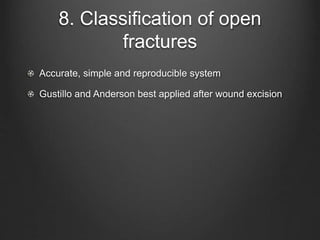 Managment of open fractures | PPTX
