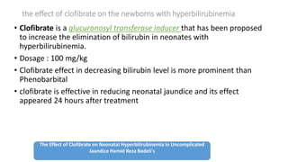 Managment of prolonged jaundice | PPTX
