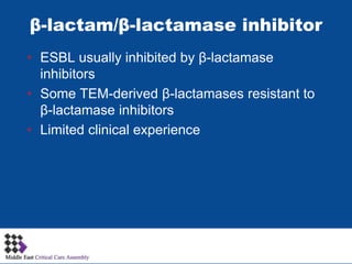 Managment of Resistant Gram Negative Infections | PPTX