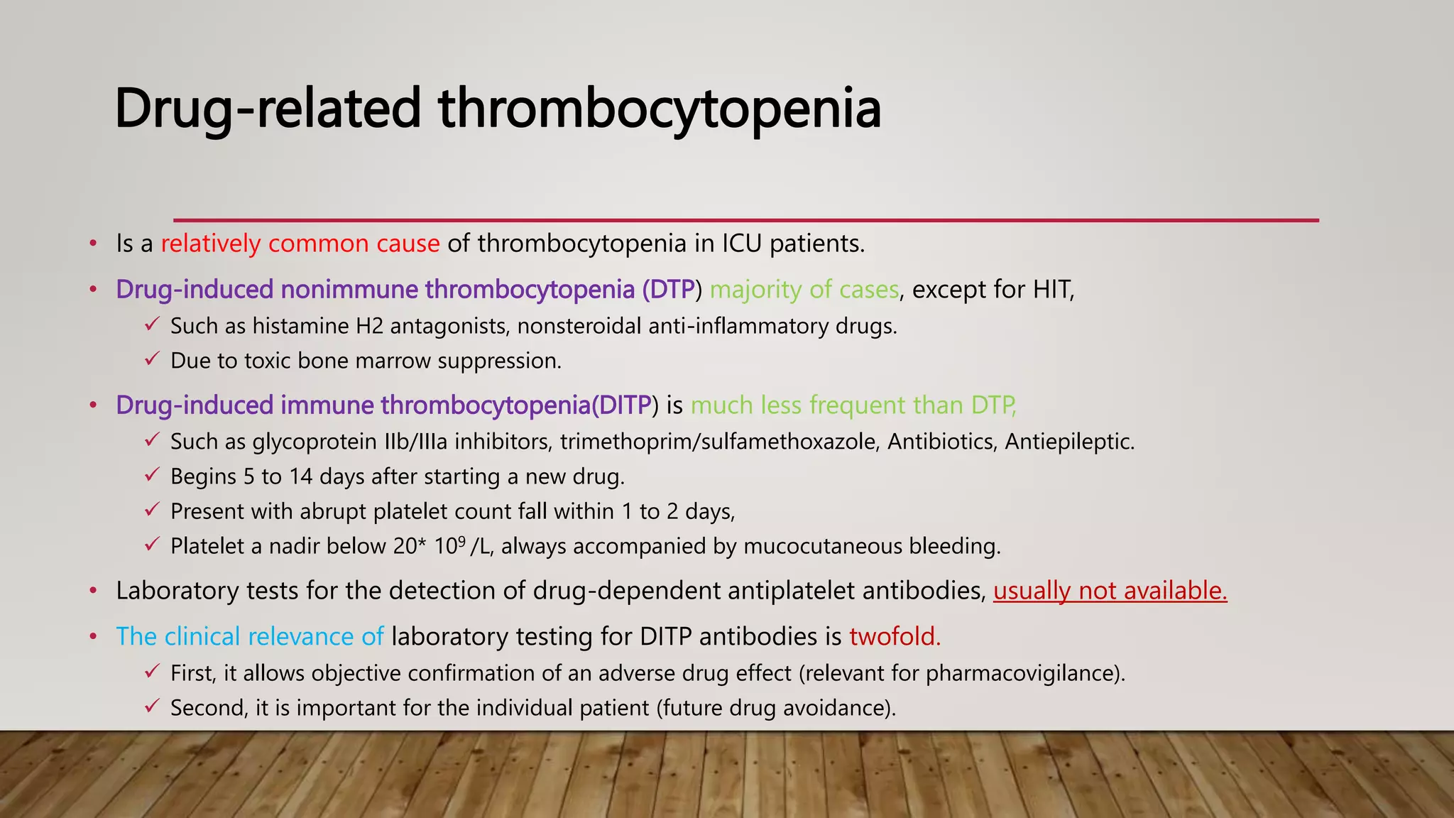 Managment of thrombocytopenia in ICU..pptx