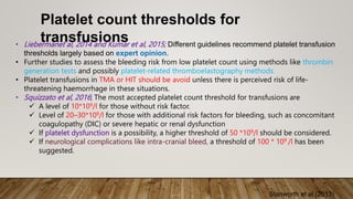 Managment of thrombocytopenia in ICU..pptx